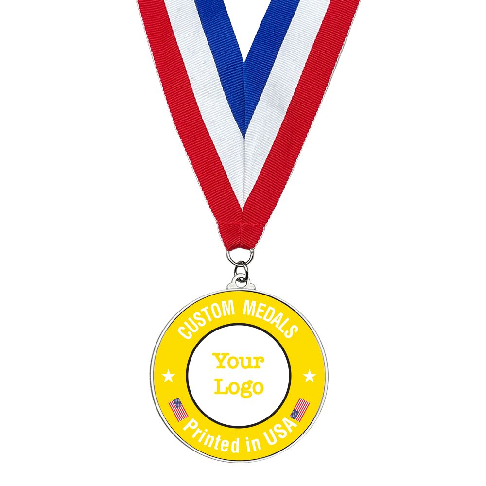 Custom Rush Printed Medals