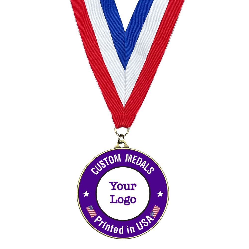 Custom Rush Printed Medals