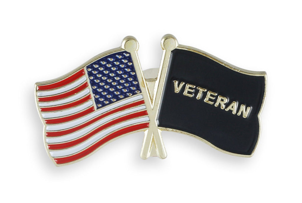 Buy an American Flag Veteran Lapel Pin With Fast Shipping