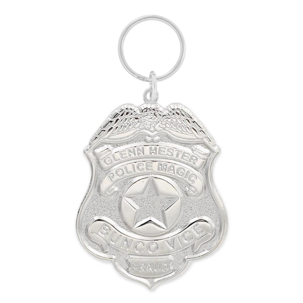 Custom Sandblast Polish Die Struck Keychains